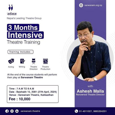 3 Months Intensive Theatre Training | Thuprai
