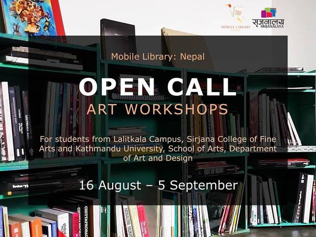 Mobile Library: Nepal - Art Workshops | Thuprai