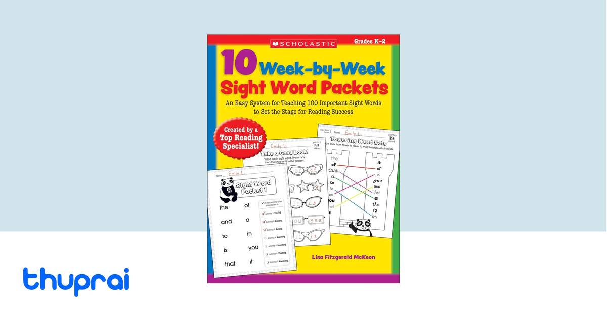 Buy 10 Week-By-Week Sight Word Packets: An Easy System for Teaching the ...