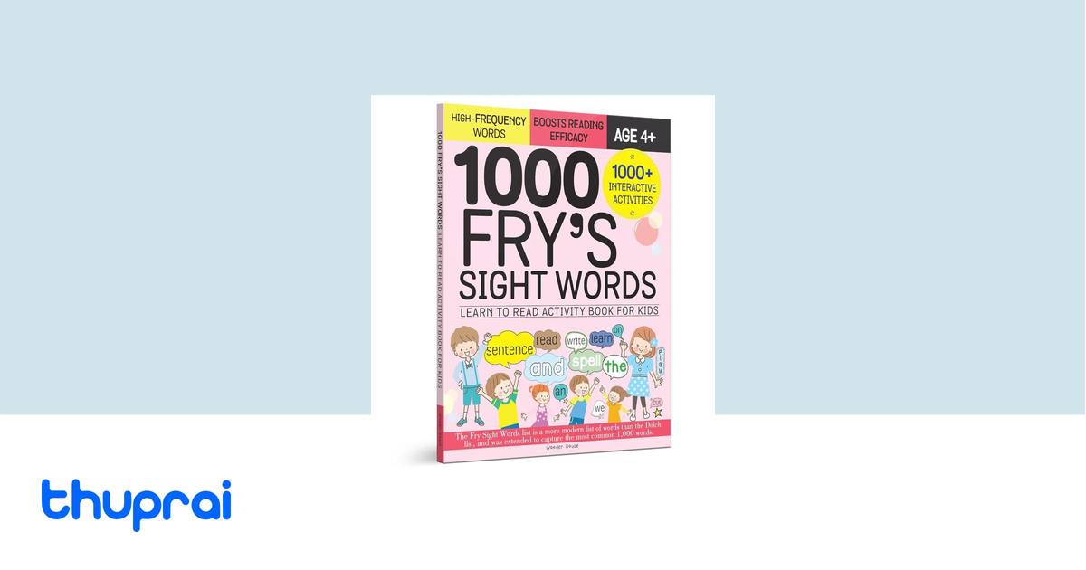Buy 1000 Fry's Sight Words in Nepal | Thuprai