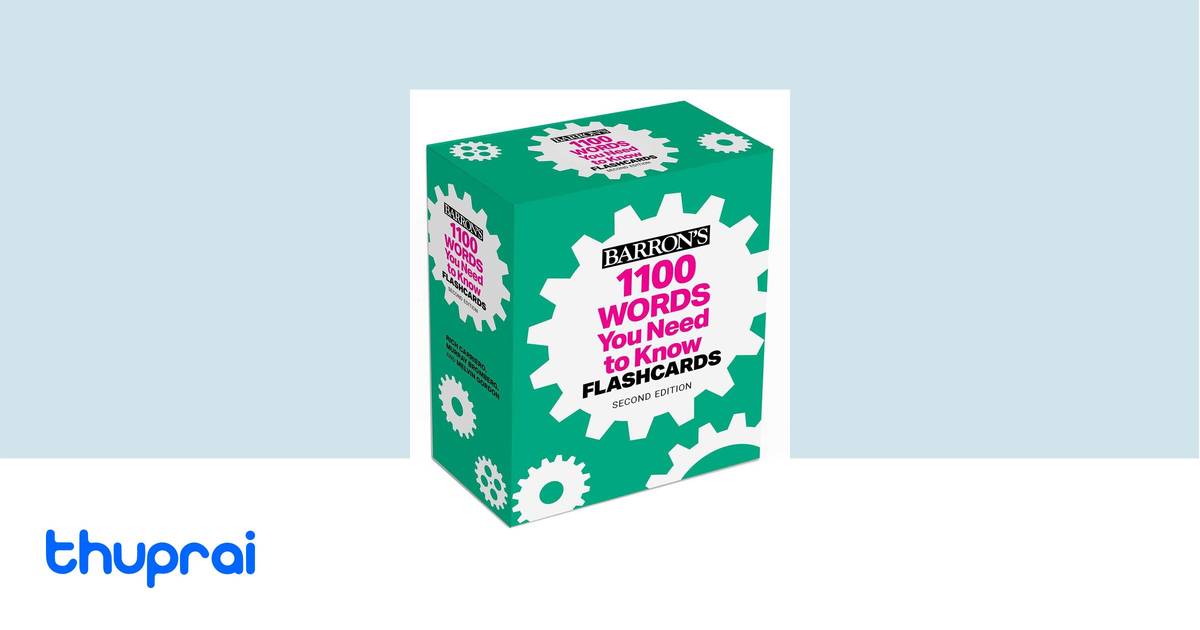 1100 Words You Need to Know Flashcards, Second Edition by Melvin Gordon ...