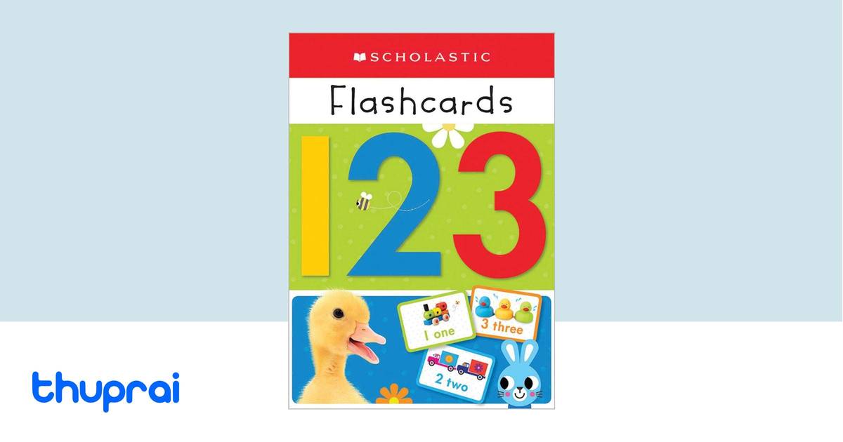 Buy 123 Flashcards: Scholastic Early Learners (Flashcards) in Nepal ...