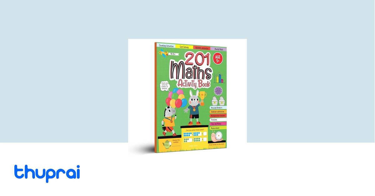 Buy 201 Maths Activity Book: Fun Activities and Math Exercises in Nepal ...