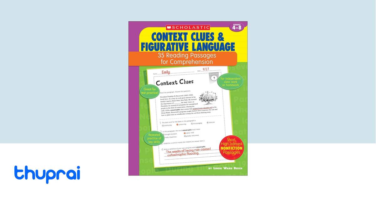 Buy 35 Reading Passages for Comprehension: Context Clues & Figurative ...