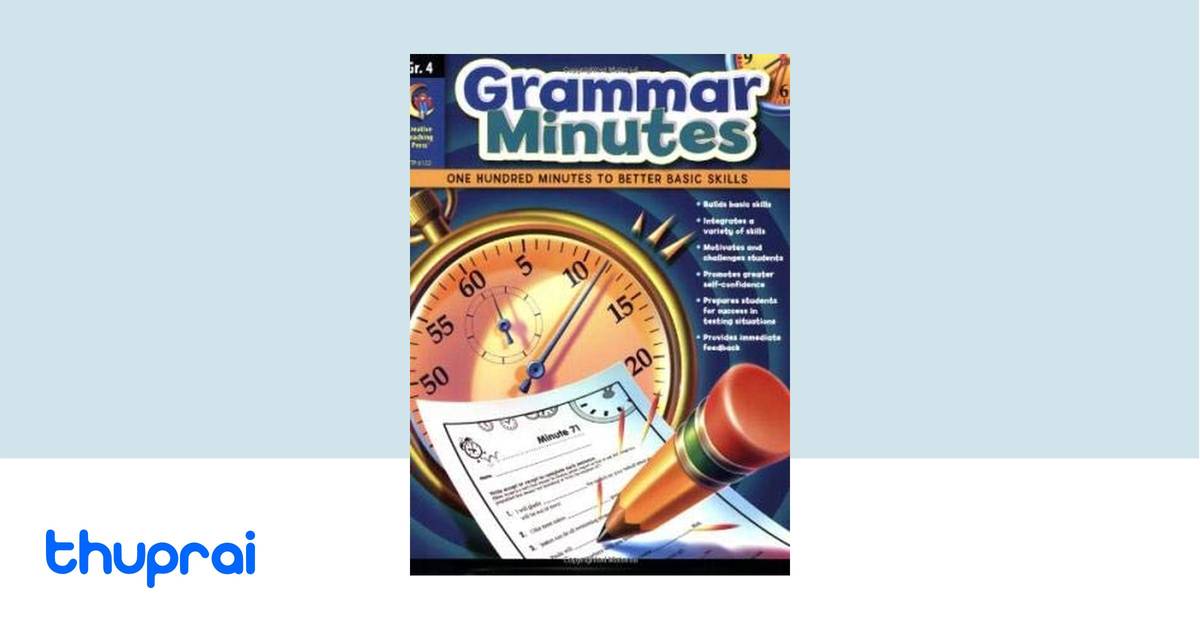 Buy 5- MINUTE GRAMMAR PRACTICE: GRADE 4-8 in Nepal | Thuprai