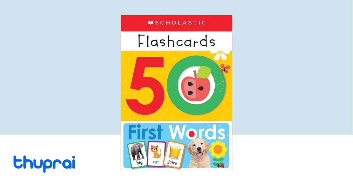 Buy 50 First Words Flashcards: Scholastic Early Learners (Flashcards ...