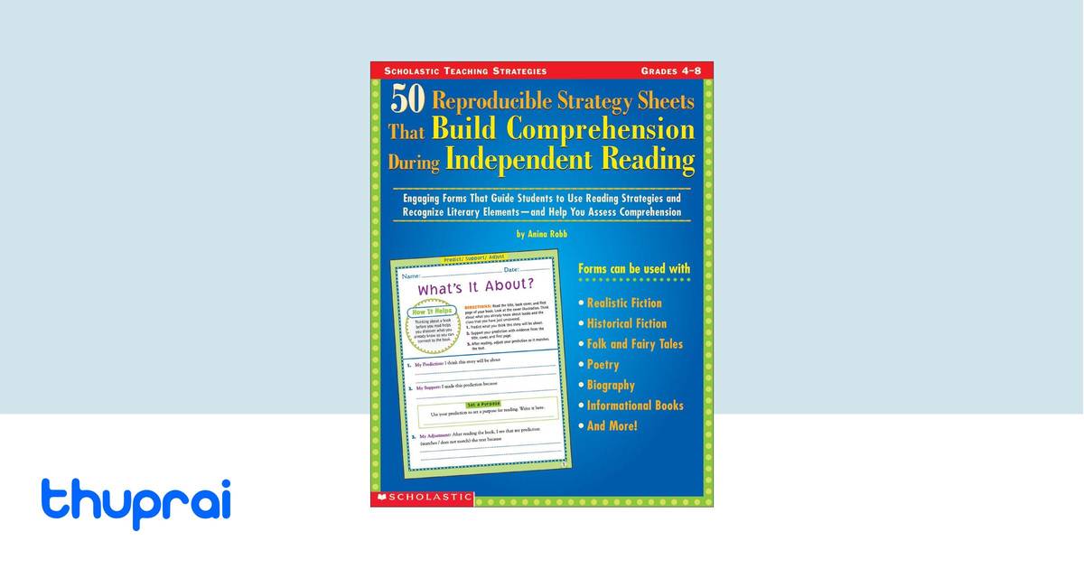 Buy 50 Reproducible Strategy Sheets That Build Comprehension During ...