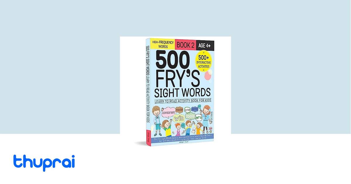 Buy 500 Fry's Sight Words in Nepal | Thuprai