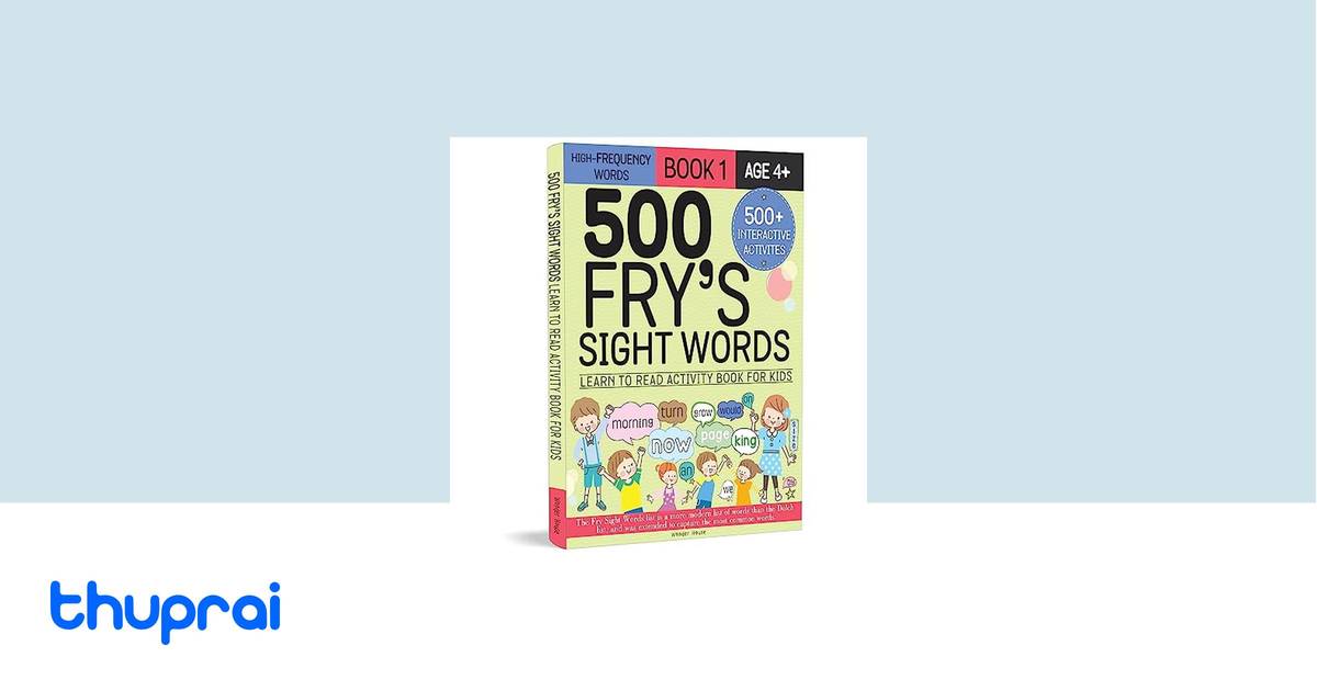 Buy 500 Fry's Sight Words in Nepal | Thuprai