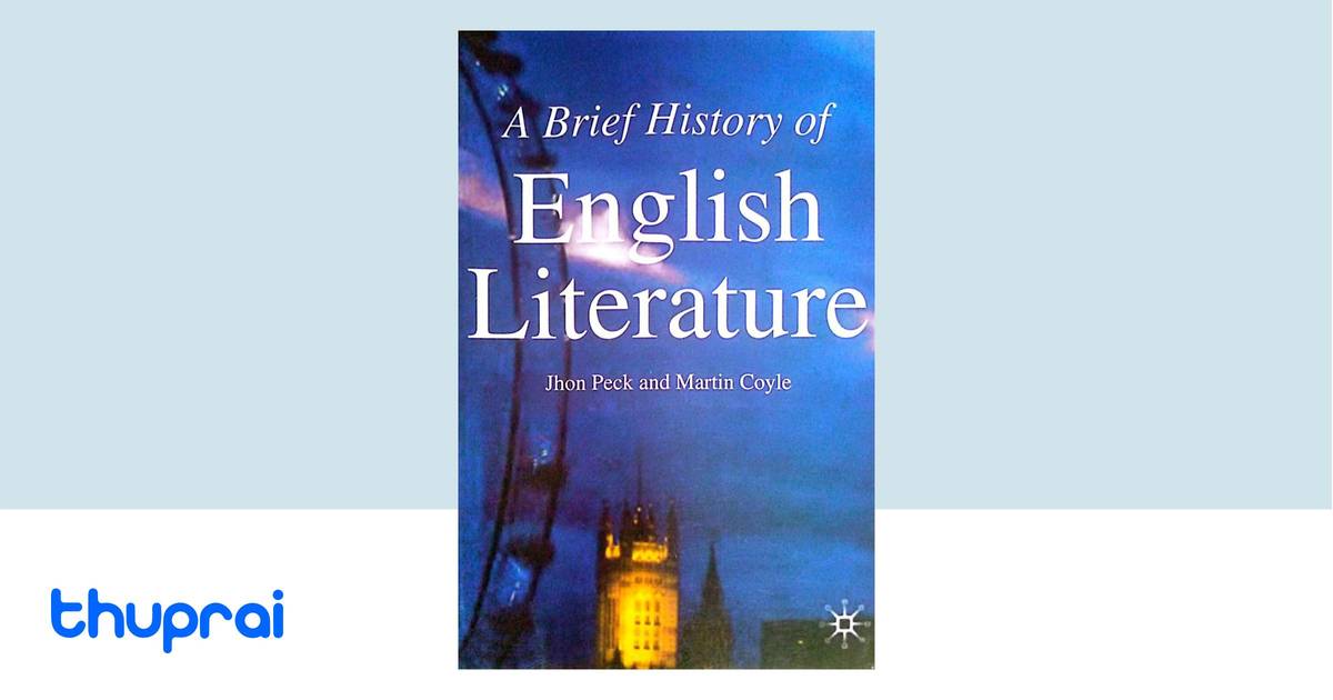 Buy A Brief History of English Literature in Nepal | Thuprai Buy A Brief History of English Literature in Nepal | Thuprai