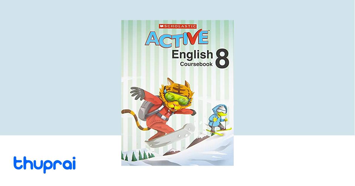 Buy Active English Course Book Class - 8 in Nepal | Thuprai