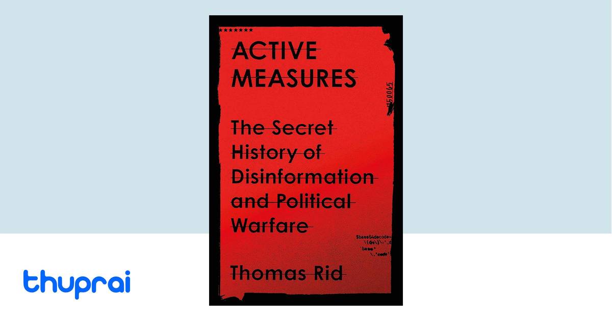 Active Measures by Thomas Rid - Buy in Nepal | Thuprai