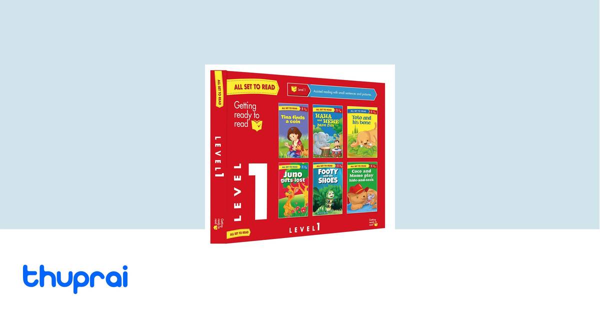 Buy All set to Read Readers Level 1 Box in Nepal | Thuprai