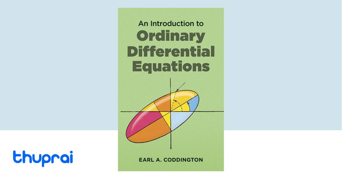 Buy An Introduction to Ordinary Differential Equations (Dover Books on ...