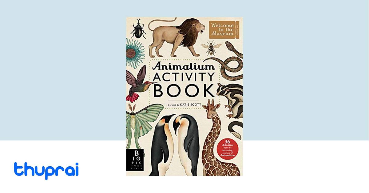 Buy Animalium Activity Book in Nepal | Thuprai