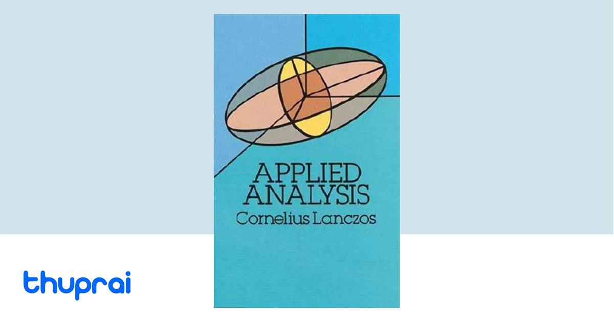 Buy Applied Analysis (Dover Books on Mathematics) in Nepal | Thuprai