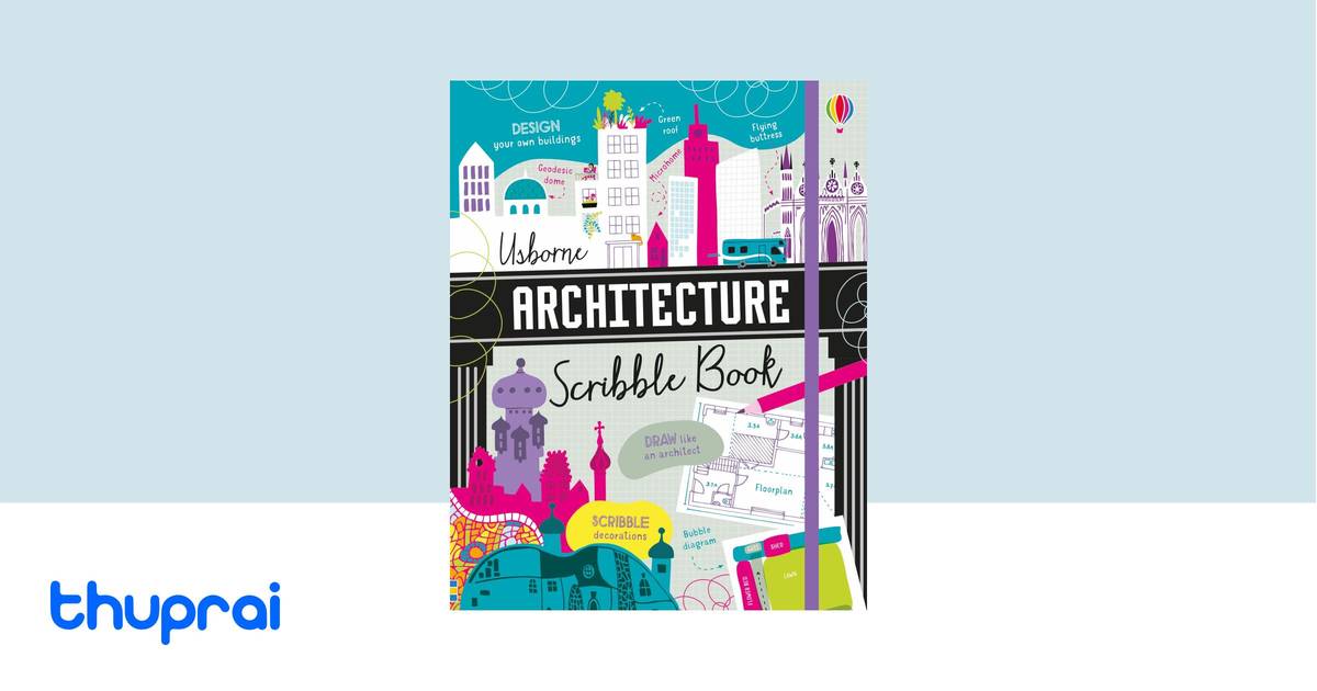 Buy Architecture Scribble Book in Nepal | Thuprai