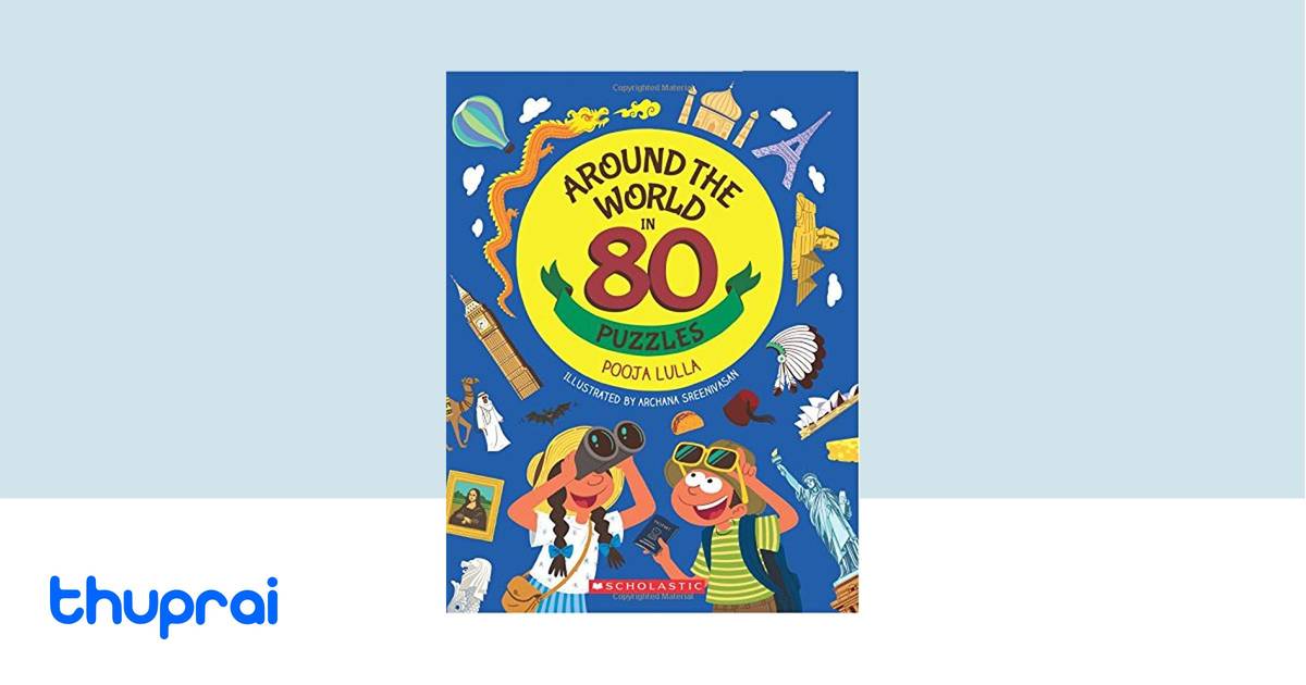 Buy Around The World In 80 Puzzles in Nepal | Thuprai