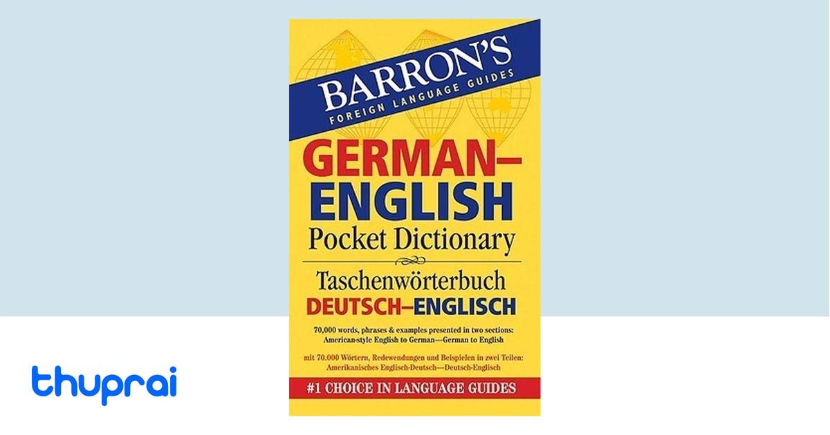 Barron's German-English Pocket Dictionary by Ursula Martini, Anette ...