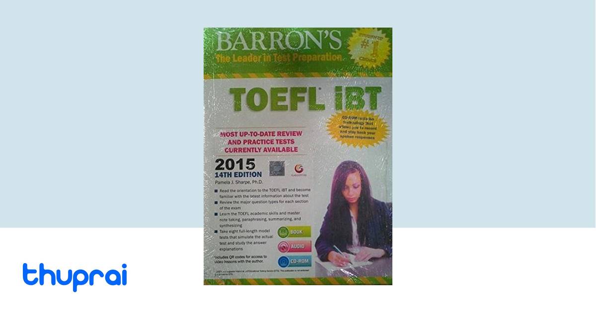 Barron's TOEFL iBT 2015 Guide (With DVD) by Pamela J. Sharpe - Buy in ...
