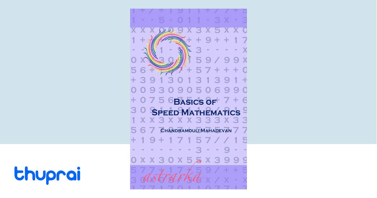 Buy Basics of Speed Mathematics in Nepal | Thuprai