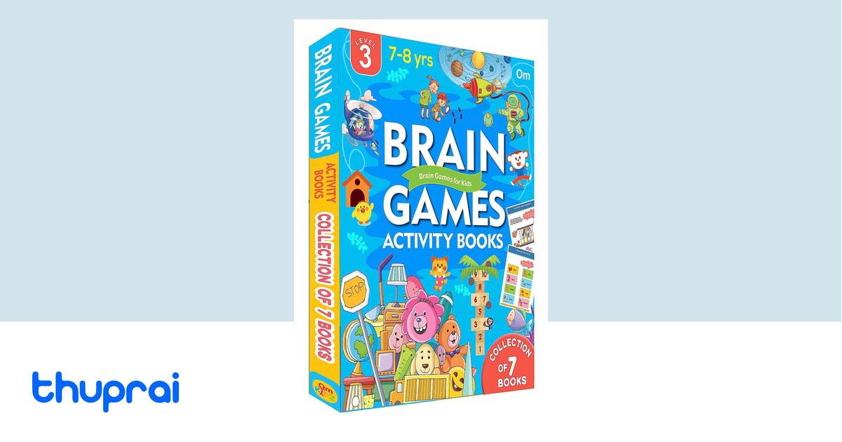 Buy Brain Games Activity Books Level in Nepal | Thuprai