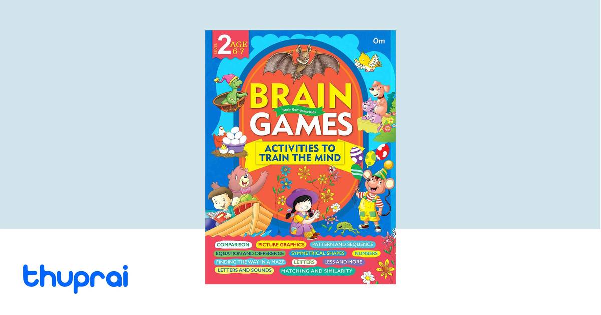 Buy Brain Games for Kids : Brain Games Activity to train the mind in Nepal | Thuprai
