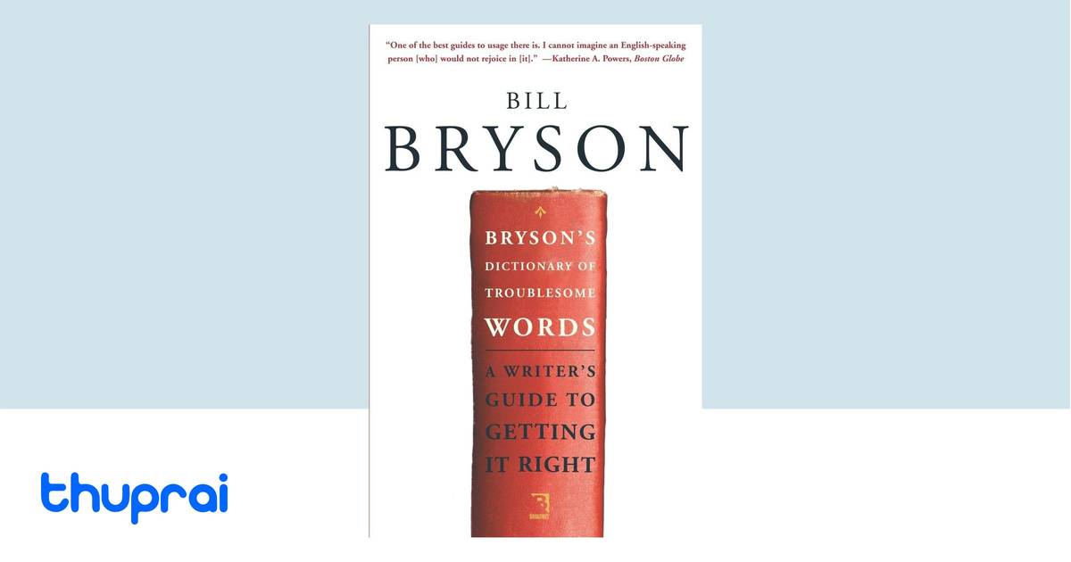 Buy Bryson's Dictionary of Troublesome Words in Nepal | Thuprai