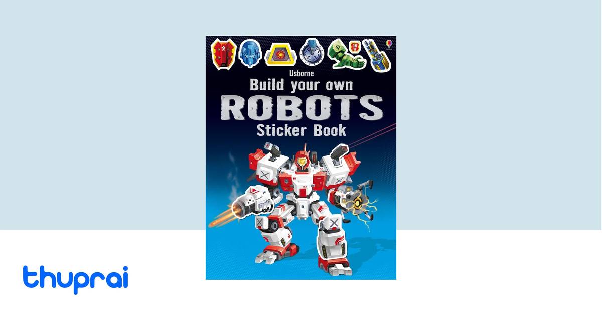 Buy Build Your Own Robots Sticker Book in Nepal | Thuprai