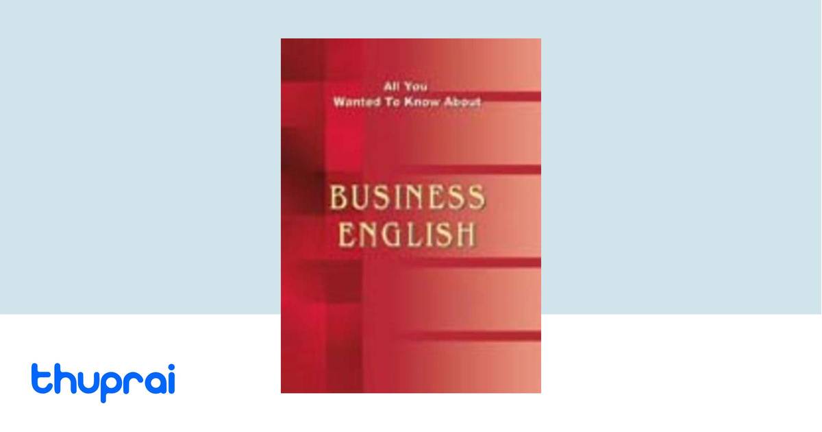 Business English by Sumita Roy - Buy in Nepal | Thuprai