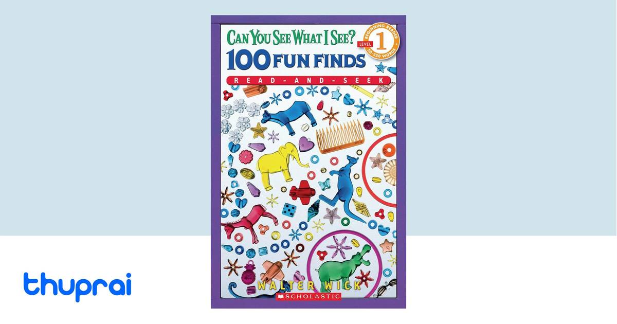 Buy Can You See What I See? 100 Fun Finds Read-and-seek (Scholastic Reader, Level 1) in Nepal ...