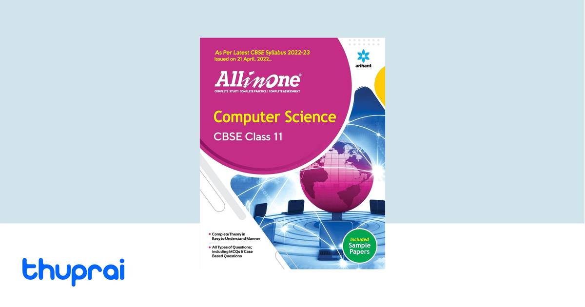 Buy CBSE All In One Computer Science Class 11 2022-23 Edition (As Per ...