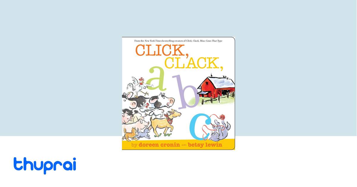 Buy Click, Clack, ABC (A Click Clack Book) in Nepal | Thuprai