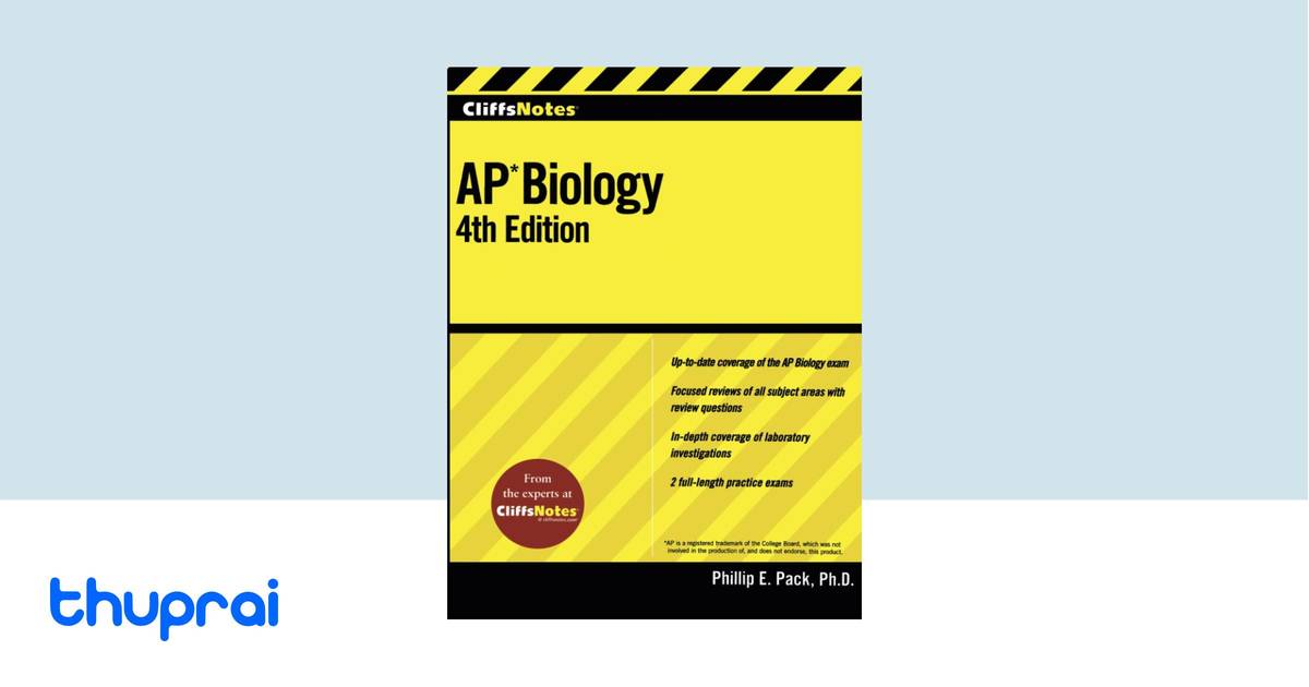 Buy CliffsNotes AP Biology in Nepal | Thuprai