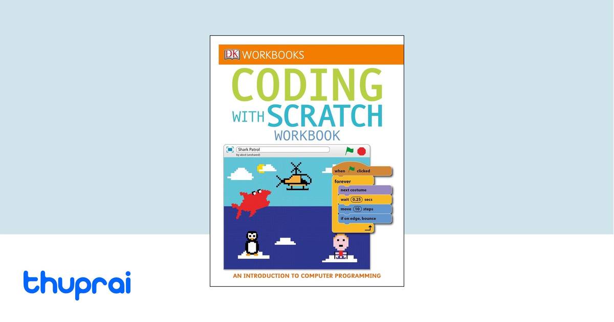 Buy Coding with Scratch Workbook in Nepal | Thuprai