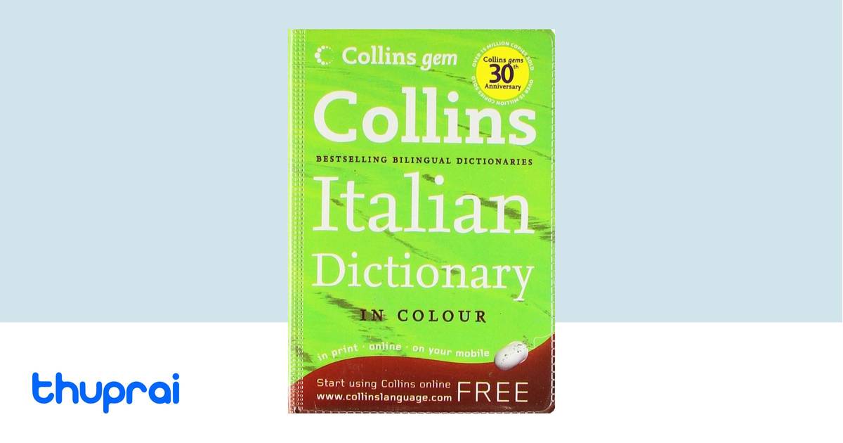 Buy Collins Italian Dictionary in Nepal | Thuprai