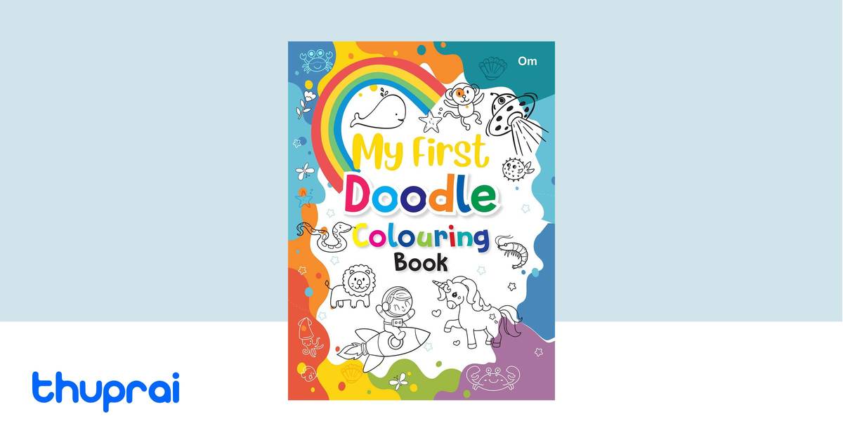 Buy Colouring Book: My First Doodle Colouring Book in Nepal | Thuprai