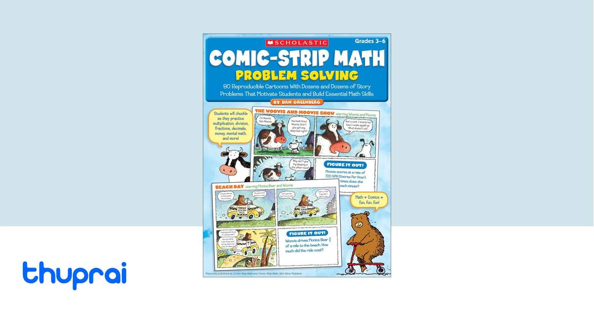 Buy Comic-Strip Math: Problem Solving: 80 Reproducible Cartoons with ...