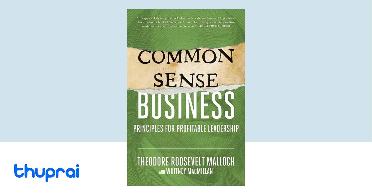 Buy Common-Sense Business in Nepal | Thuprai Buy Common-Sense Business in Nepal | Thuprai