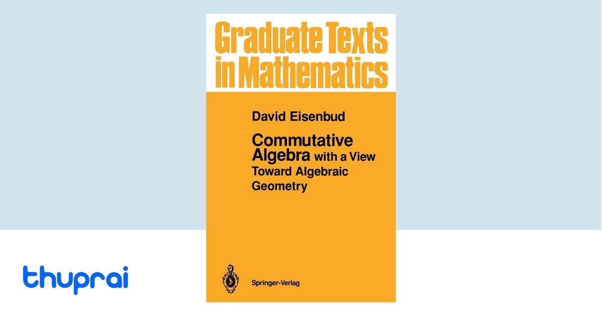 Buy Commutative Algebra in Nepal | Thuprai