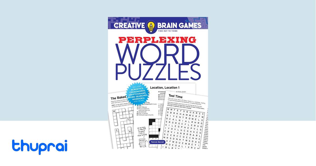 Buy Creative Brain Games Perplexing Word Puzzles (Dover Puzzle Books ...