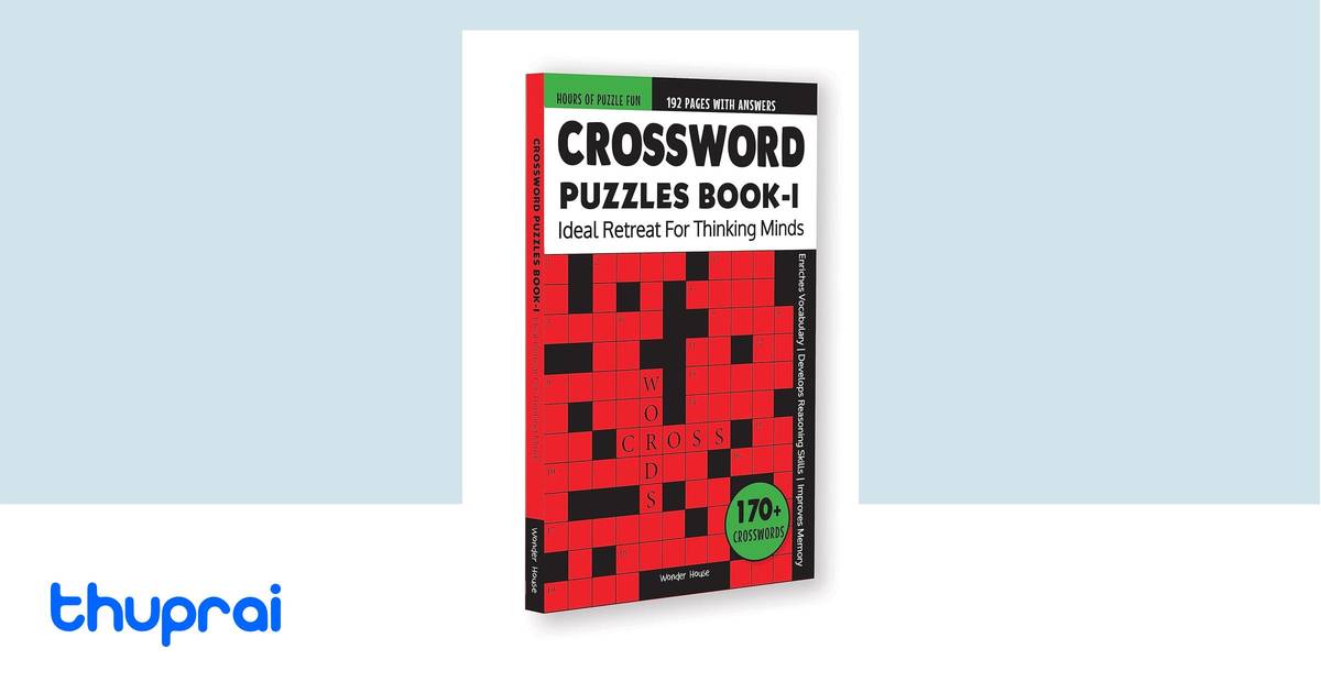 Buy Crossword Puzzles Book 1 in Nepal | Thuprai