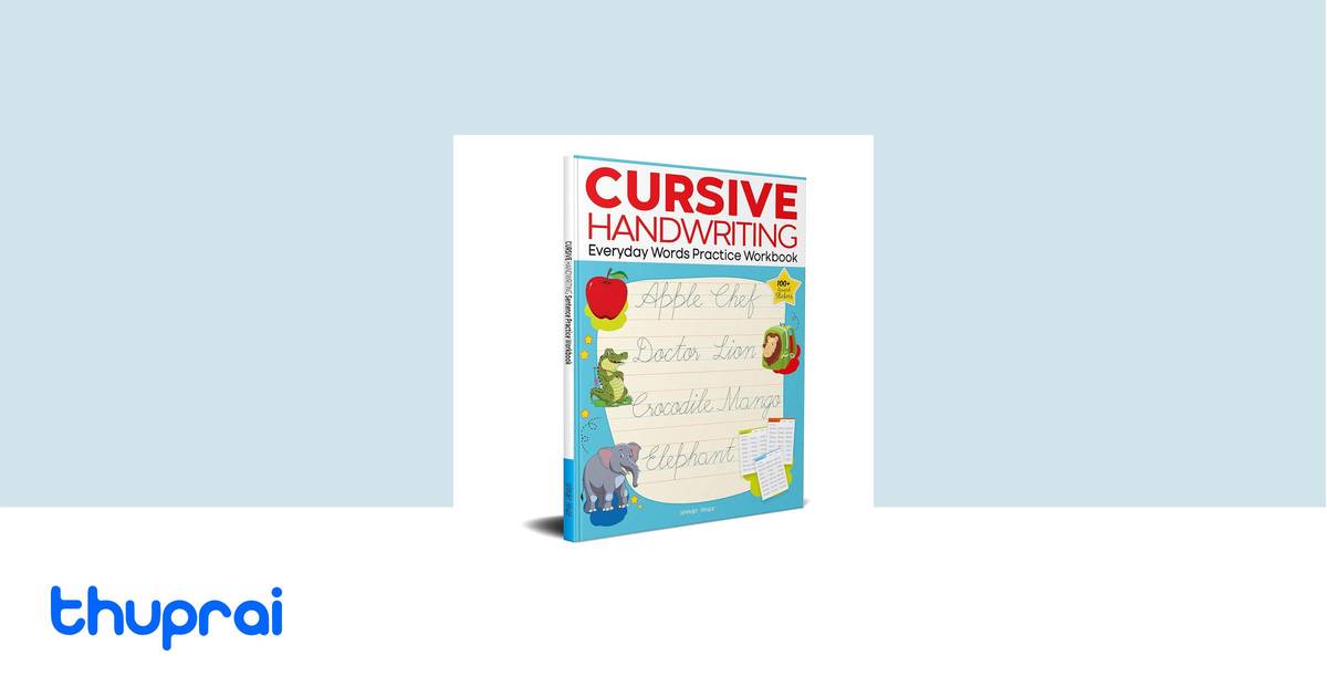 Buy Cursive Handwriting : Everyday Words in Nepal | Thuprai