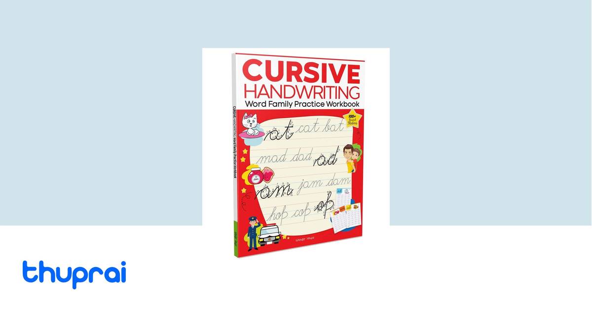 Cursive Handwriting: Word Family by Wonder House Books - Buy in Nepal ...