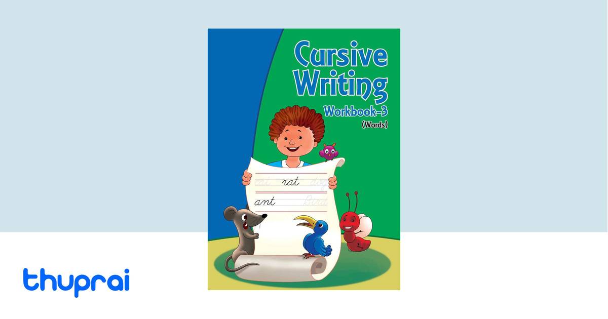 Cursive Writing Workbook 3 (Words) by Om Books Editorial Team - Buy in ...