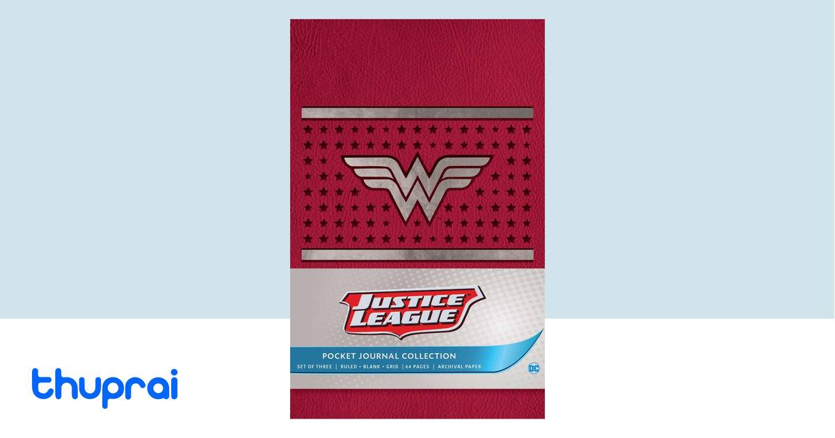 DC Comics: Justice League Pocket Journal Collection (Set of 3) by ...
