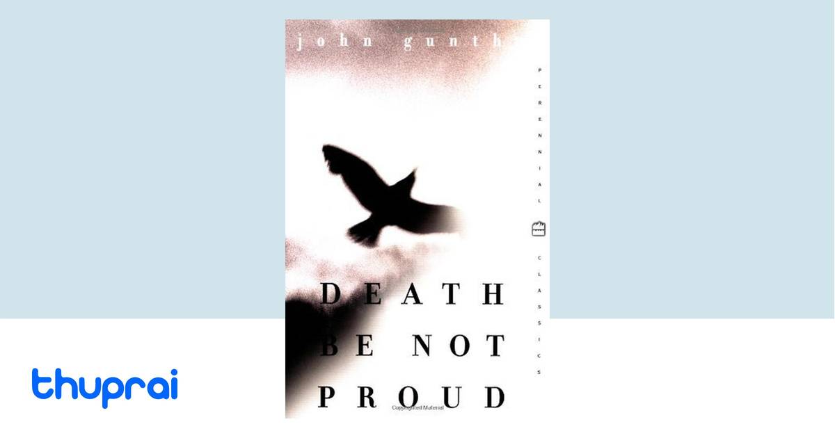 Buy Death Be Not Proud in Nepal | Thuprai