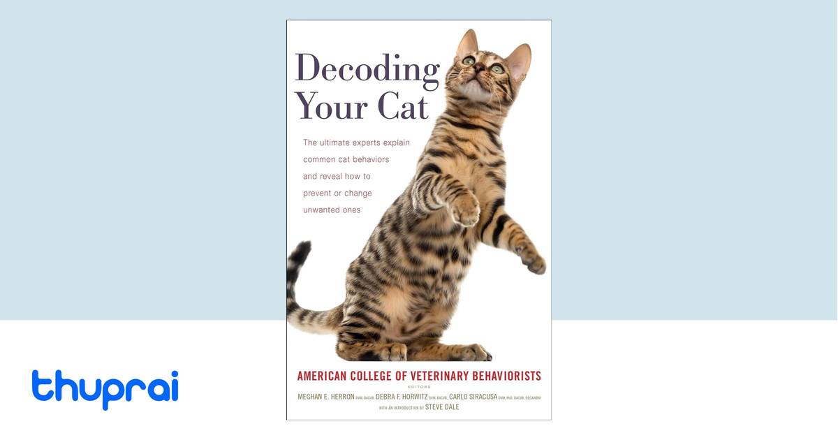 Decoding Your Cat by American College of Veterinary Behaviorists - Buy ...
