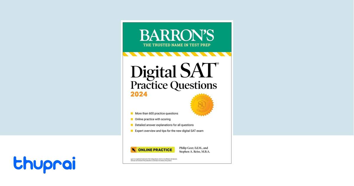Digital SAT Practice Questions 2024: More than 600 Practice Exercises ...