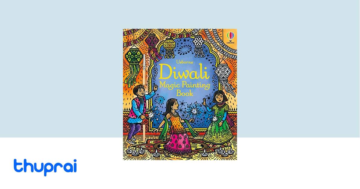 Buy Diwali Magic Painting Book in Nepal | Thuprai